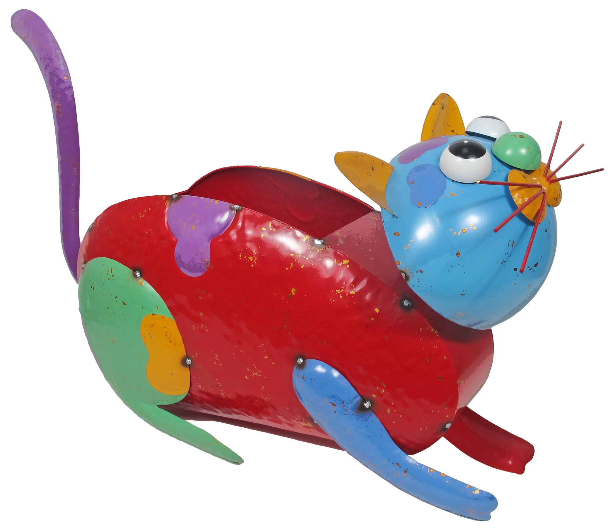 Trinx Andri Giant Metal Cat Statue Planter - Wayfair Canada