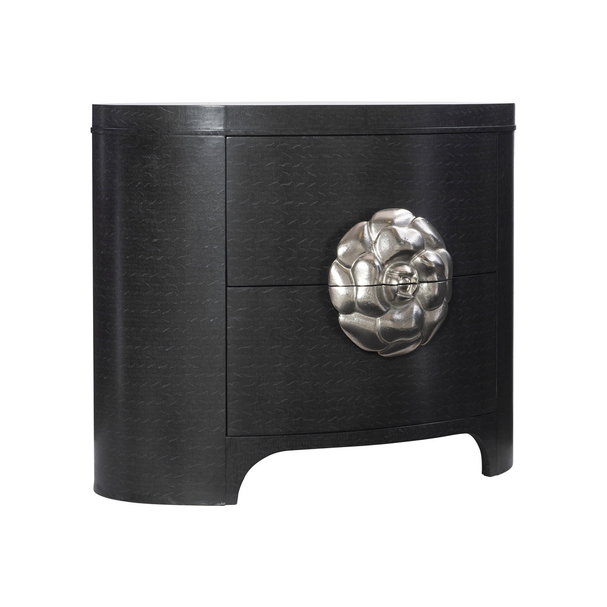 Bernhardt Silhouette 2-Drawer Nightstand in Black & Reviews | Perigold
