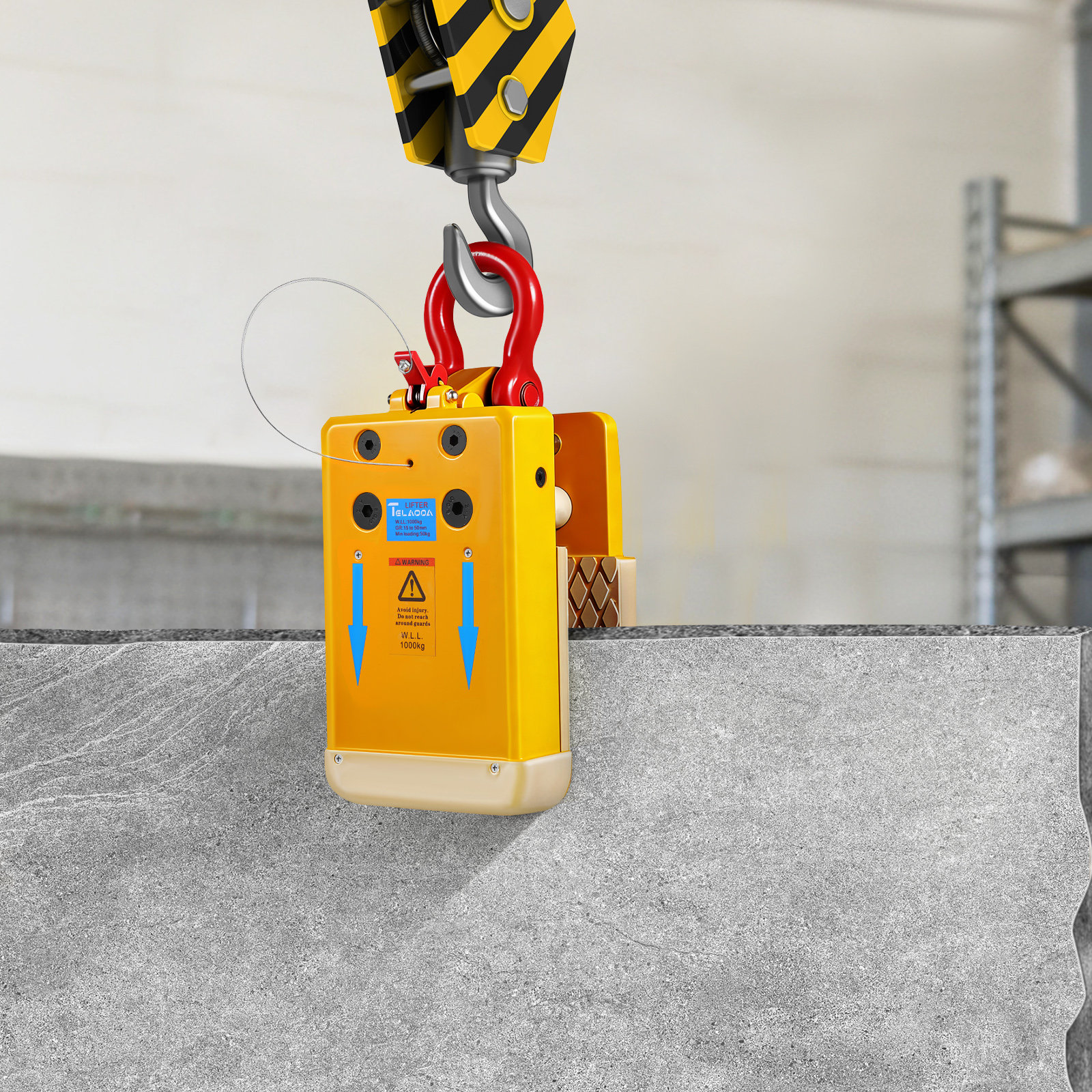 Wrought Studio™ Stone Miter Clamp: Granite Panel Lifter For Marble ...