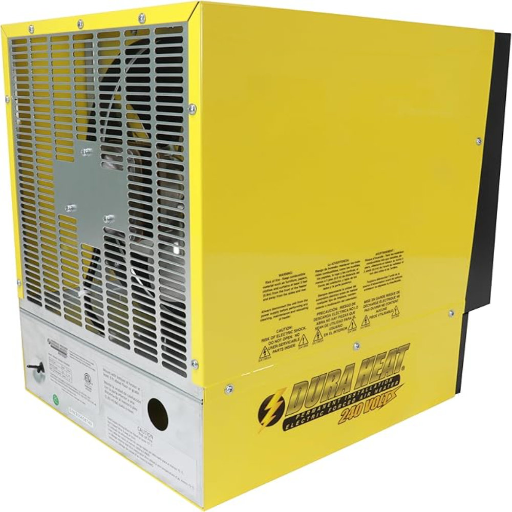 BUILTCO Dura Heat Hard-Wired Ceiling Mount Electric Garage Space Heater ...