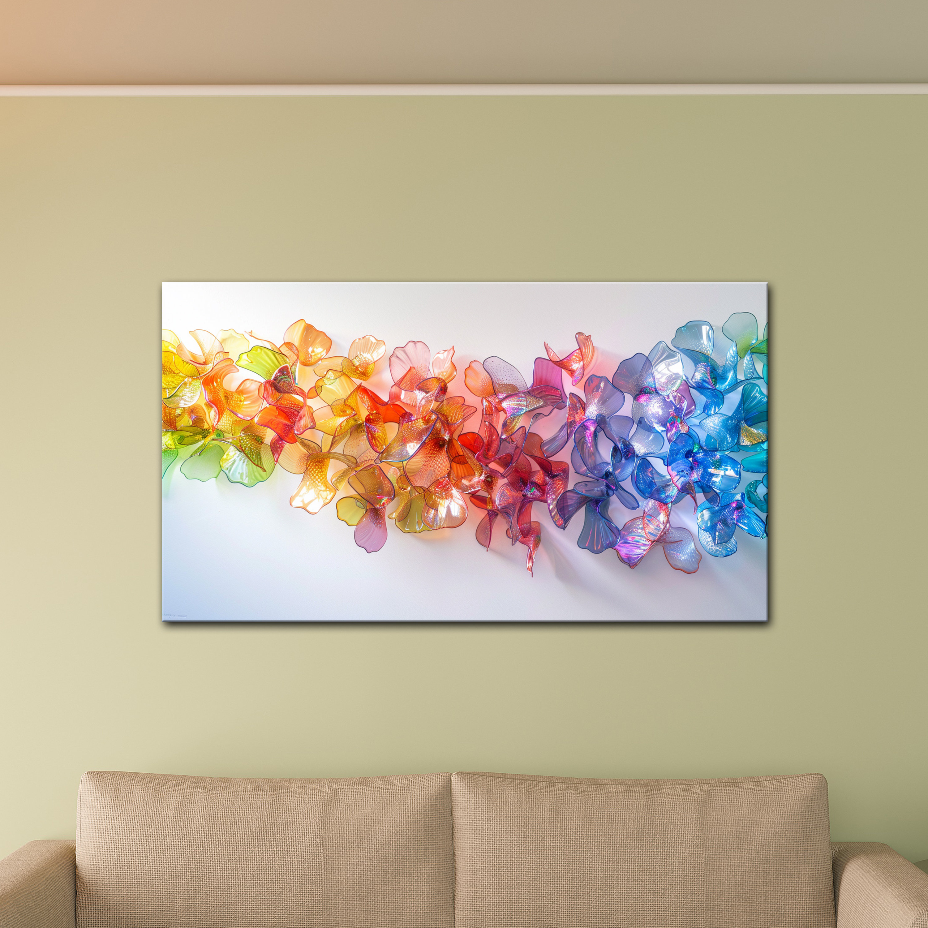 Ebern Designs Irisfract Cascade?(customizable) by Genie's Poems - Print ...