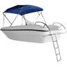 Ivy Bronx 4 Step Boat Ladder, Stainless Steel Telescopic 4 Step Pontoon ...