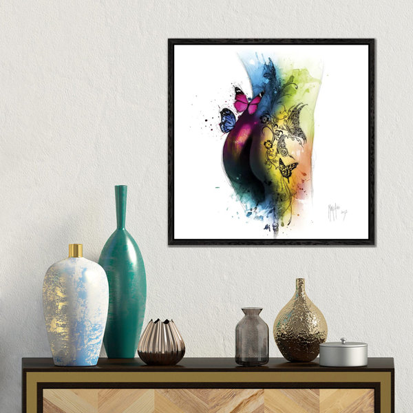 August Grove Butterfly Tattoo by Patrice Murciano - Floater Frame ...
