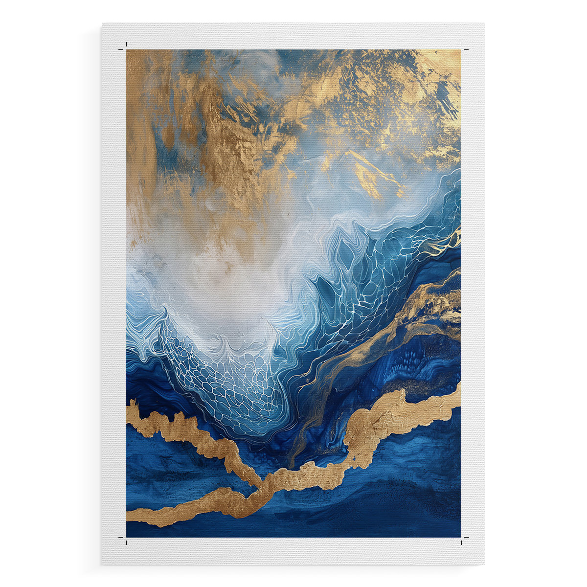 Latitude Run® ABSTRACT Series CDXIX -Canvas Print Only - NOT FRAMED ...
