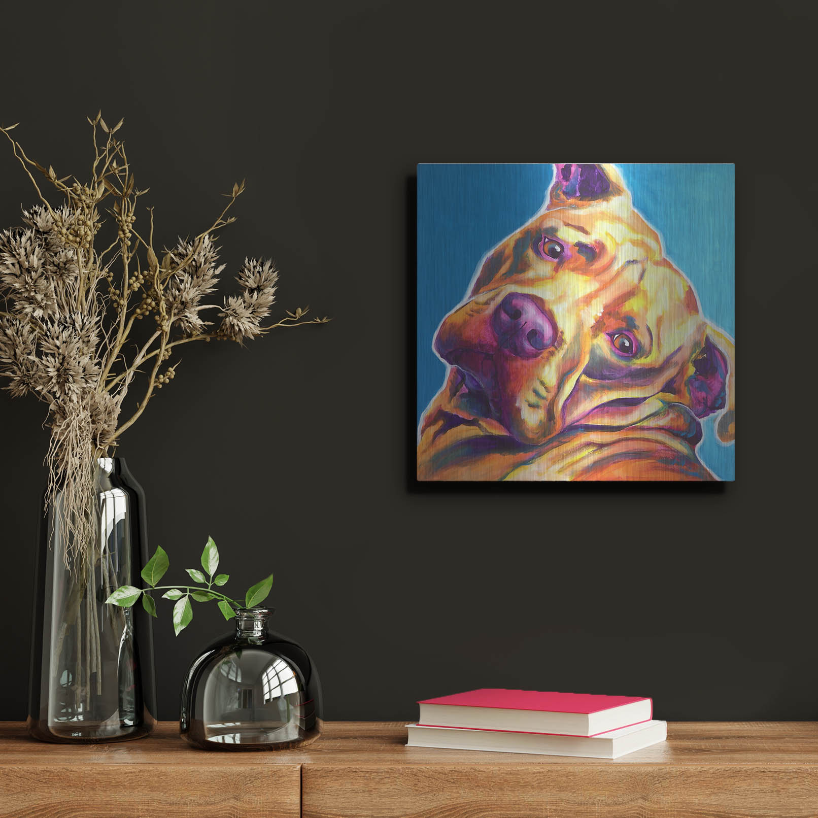 Red Barrel Studio® " Pit Bull - Dozer " by Dawg Painter | Wayfair