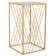 Canora Grey SQUARE GOLDEN METAL CORNER TABLE | Wayfair.co.uk