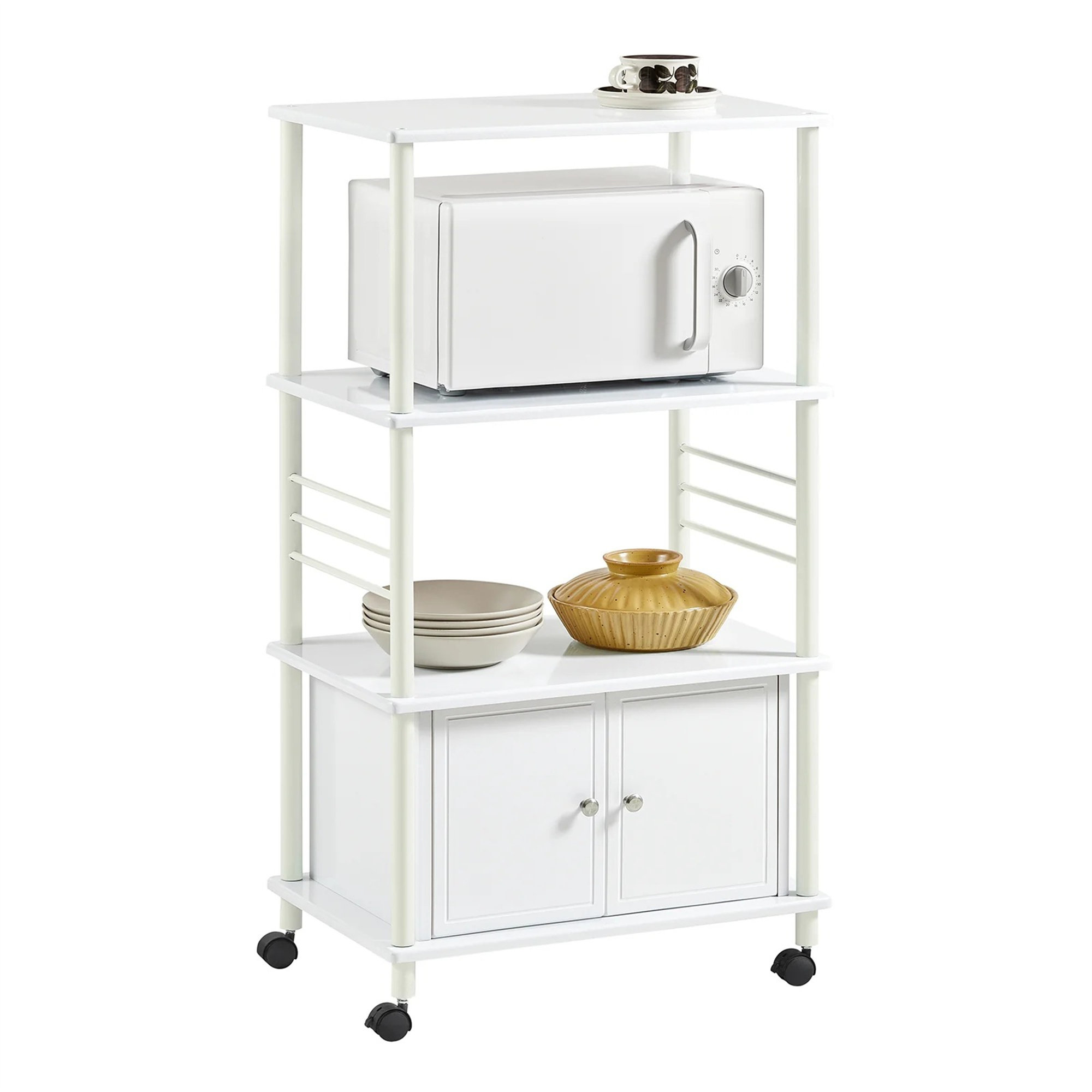17 Stories Kitchen Storage Cabinet, Kitchen Cart | Wayfair.co.uk
