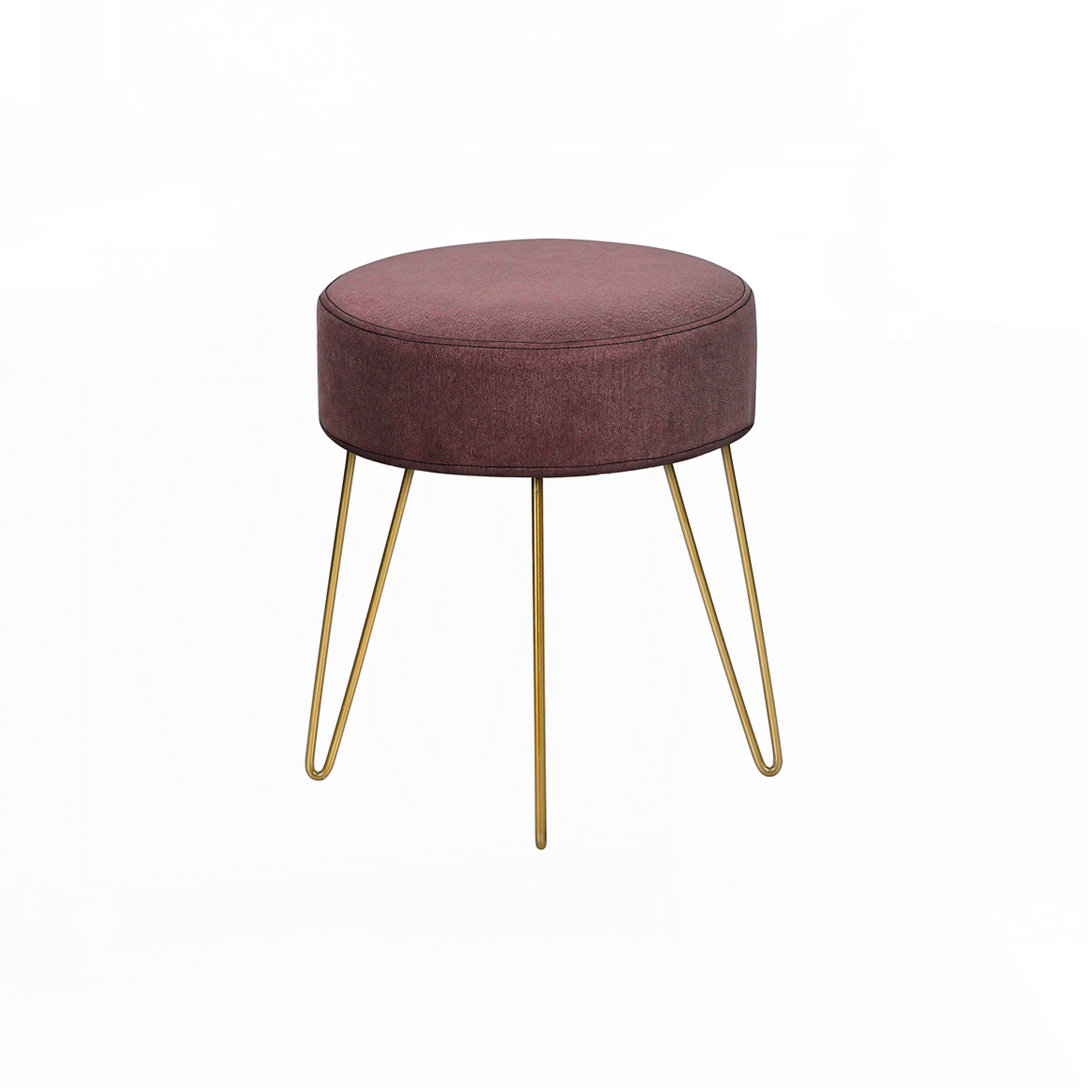 Mercer41 14" Round Foot Stool | Wayfair