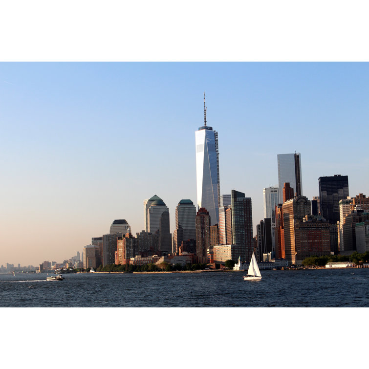 Latitude Run Tanaga Manhattan Skyline by DesignforU - Wrapped Canvas ...
