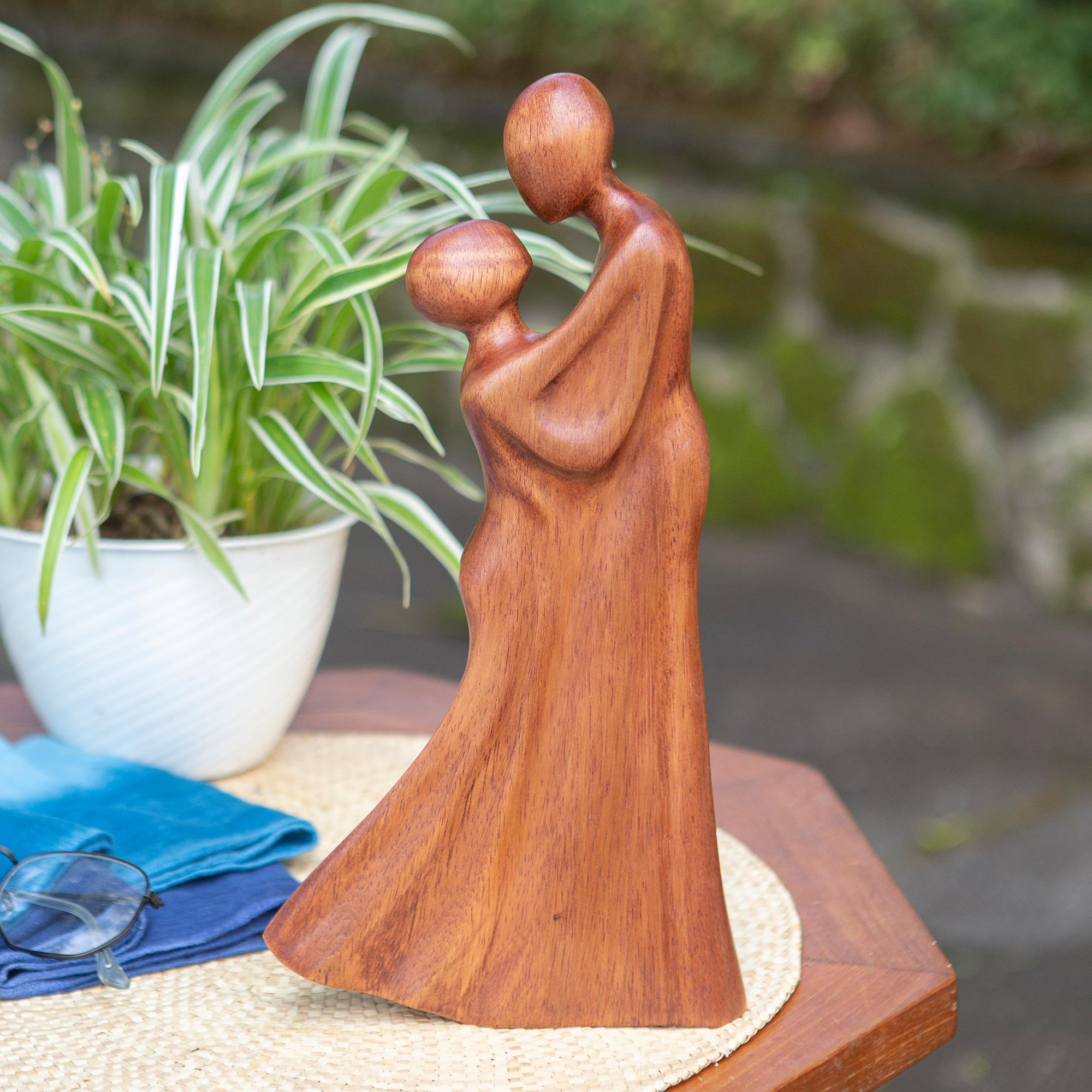 Loon Peak® Loon Peak Handmade Unforgettable Moment Wood Statuette ...