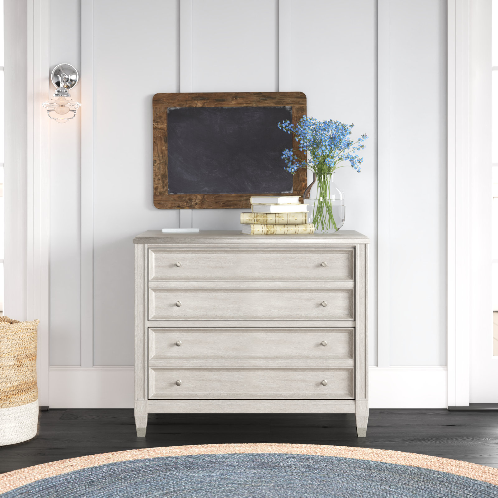 Laurel Foundry Modern Farmhouse Dulce 2-Drawer Lateral Filing Cabinet ...