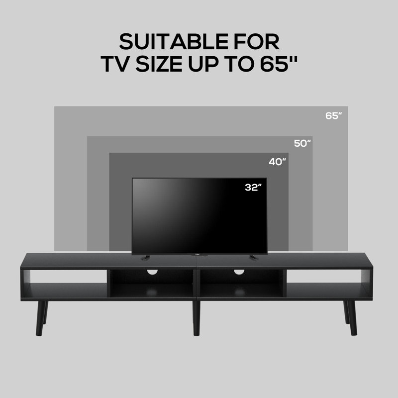 George Oliver Janci 59.05'' Media Console & Reviews | Wayfair