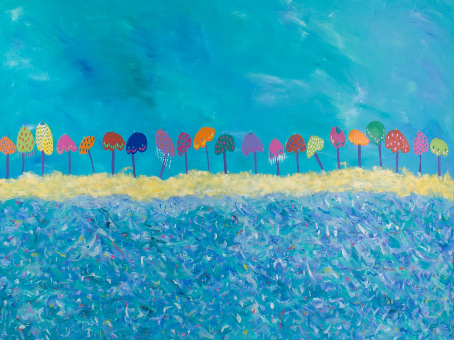 Highland Dunes Canvas Look After Me Rectangle By Helen Joynson 12X16 ...