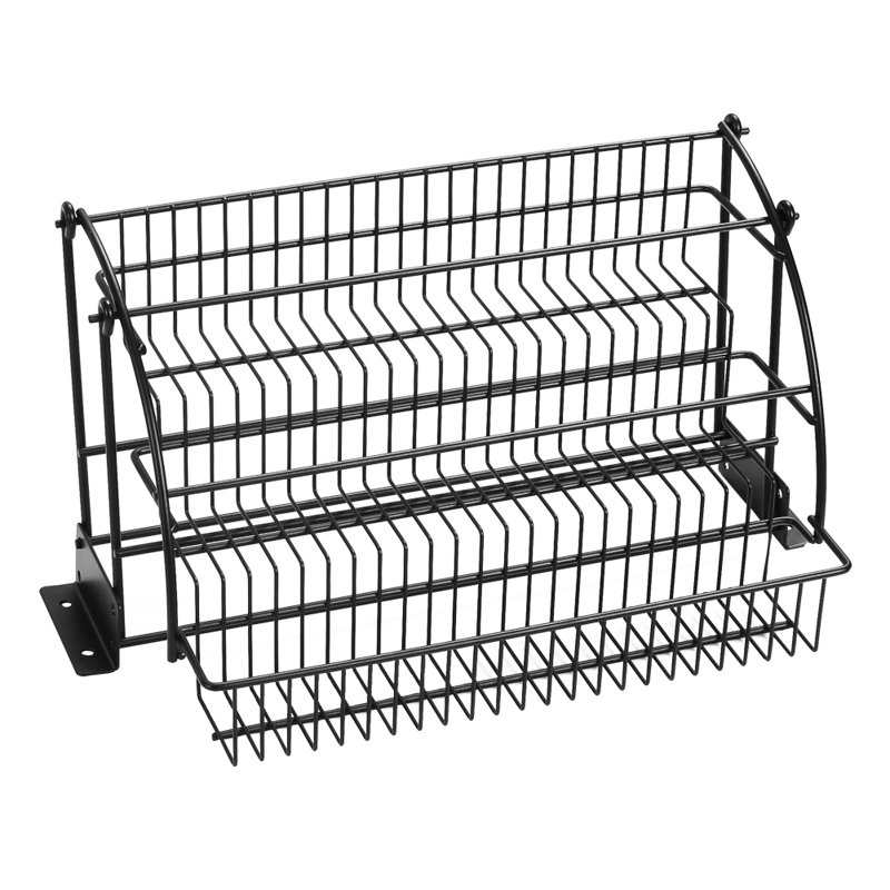 Belfry Kitchen 3 Tier Pull Down Spice Rack Organizer for Cabinet ...
