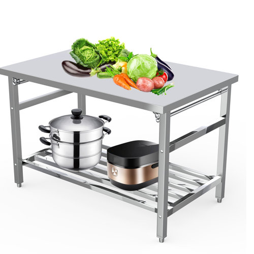 Sangdo Stainless Steel 47'' L x 24'' W x 32'' H Work Tables | Wayfair