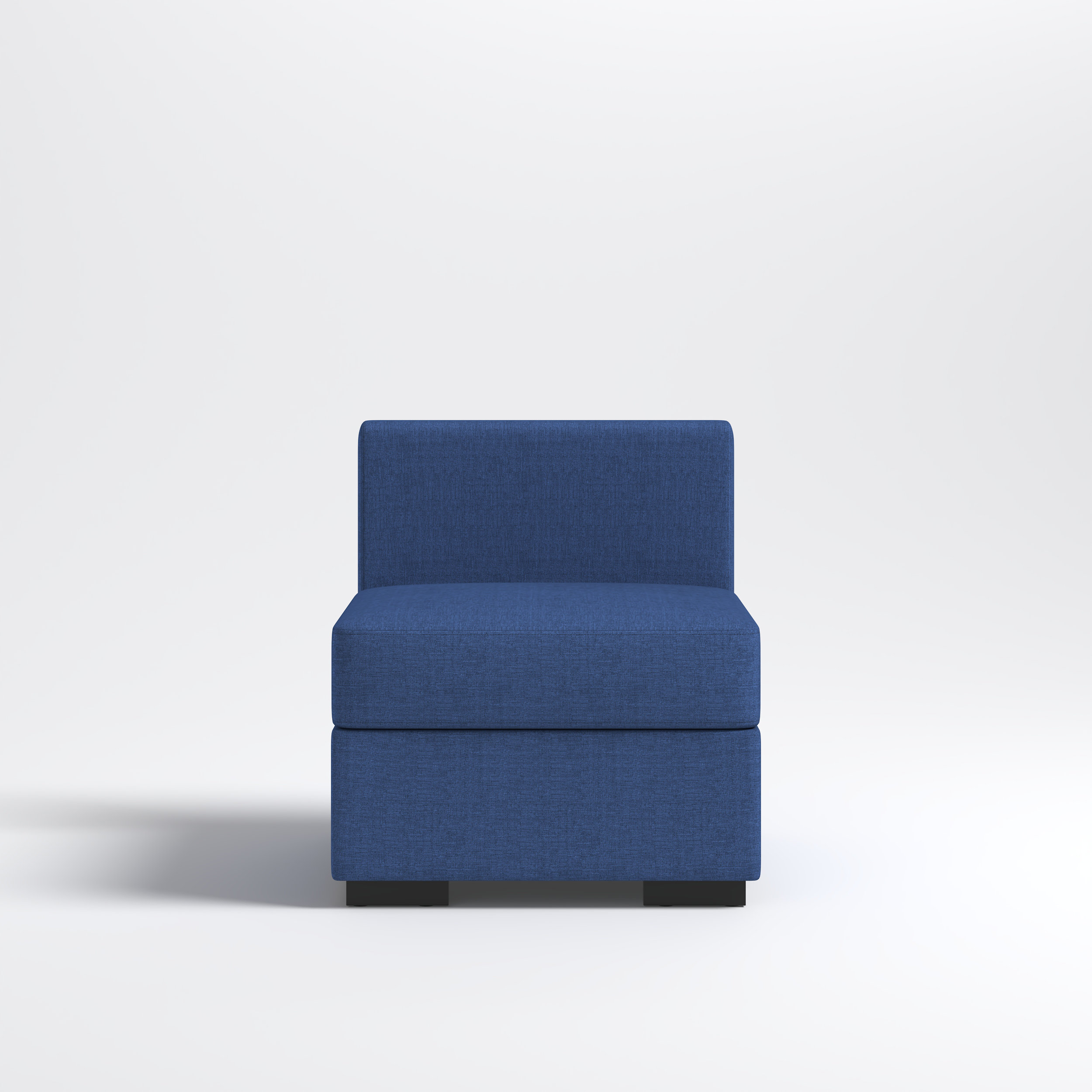 Ebern Designs Malena Modern Armless Modular Chair In Fabric Versatile ...