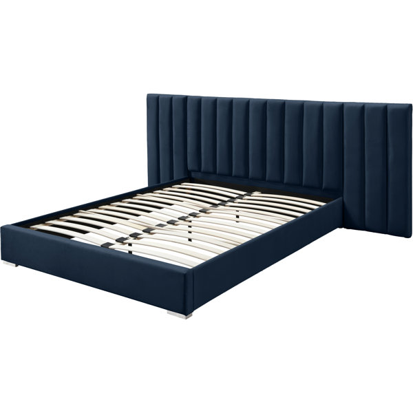 Mercer41 Haymon Velvet Bed & Reviews | Wayfair