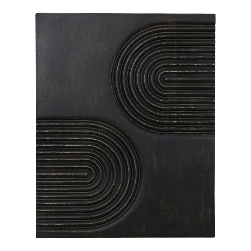 Wade Logan® Bridgie " Passages Carved " on Wood | Wayfair