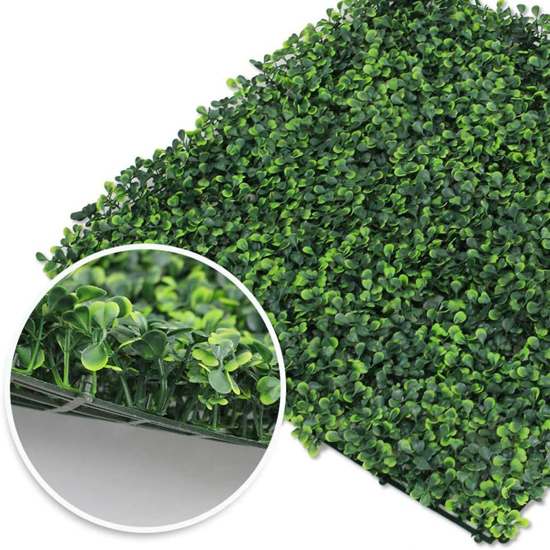FashionSecretsLLC High Density Artificial Boxwood Grass Privacy Screen ...