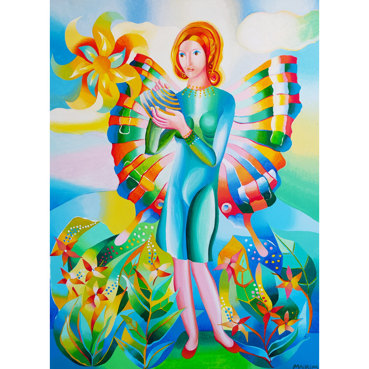 Made & Curated Spring Has Wings By Mairim Perez Roca - Wayfair Canada