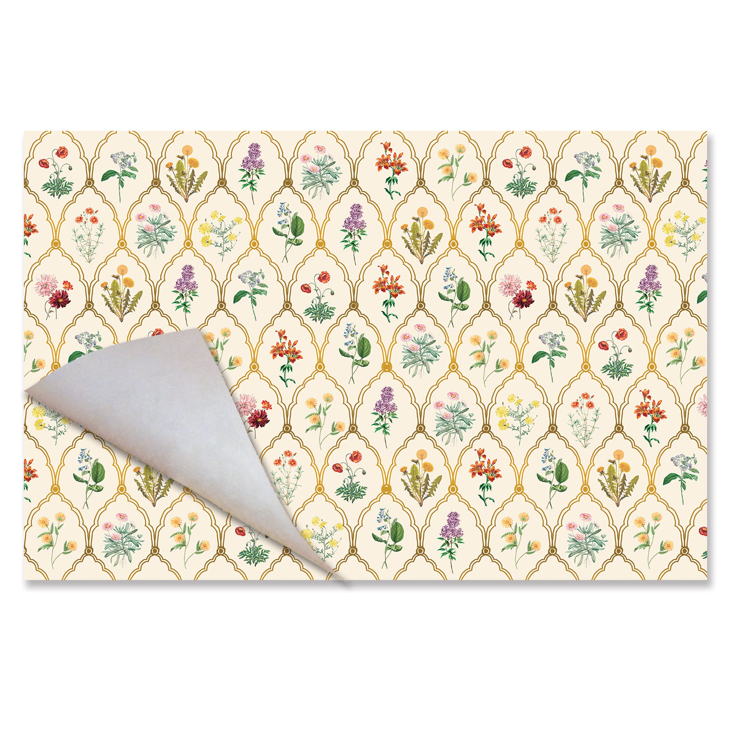 CounterArt Wildflowers 24 Sheet Premium Paper Reusable Placemats | Wayfair