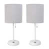 Wade Logan® Baljit 19.5" Table Lamp Set with USB & Reviews | Wayfair
