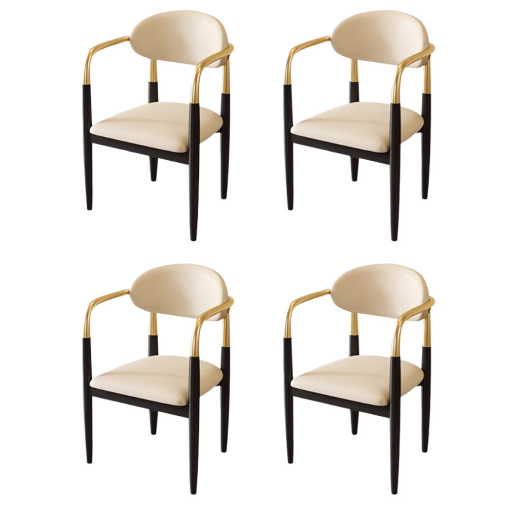 Corrigan Studio® Exquisite And Durable Armrest Sponge Dining Chairs ...