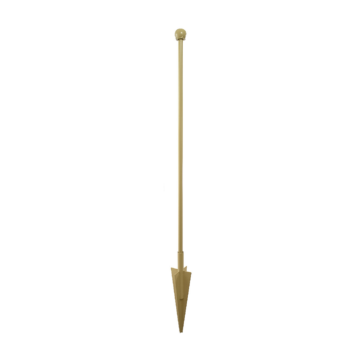 Yardlink 50In Brown Steel No Dig Multi-Style Fence Post And Stake | Wayfair