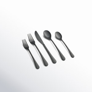 Black Flatware Sets & Black Silverware | From $30 Until 11/20 | Wayfair