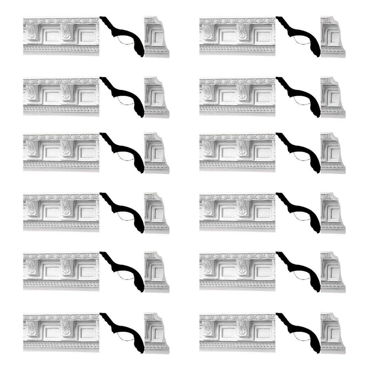 The Renovators Supply Inc. 4 3/4"H x 1/2"W x 4 3/4"D Crown Moulding ...