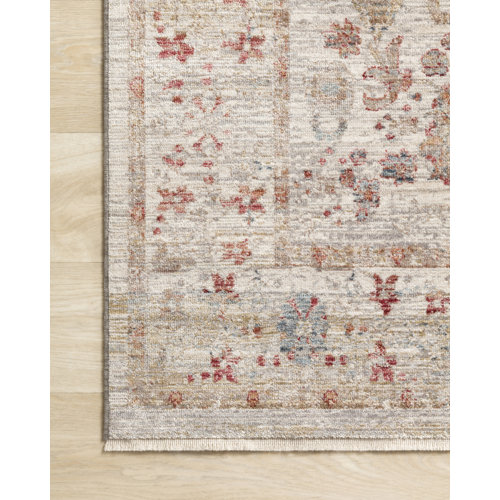 Darby Home Co Ochlocknee Performance Ivory Rug | Wayfair