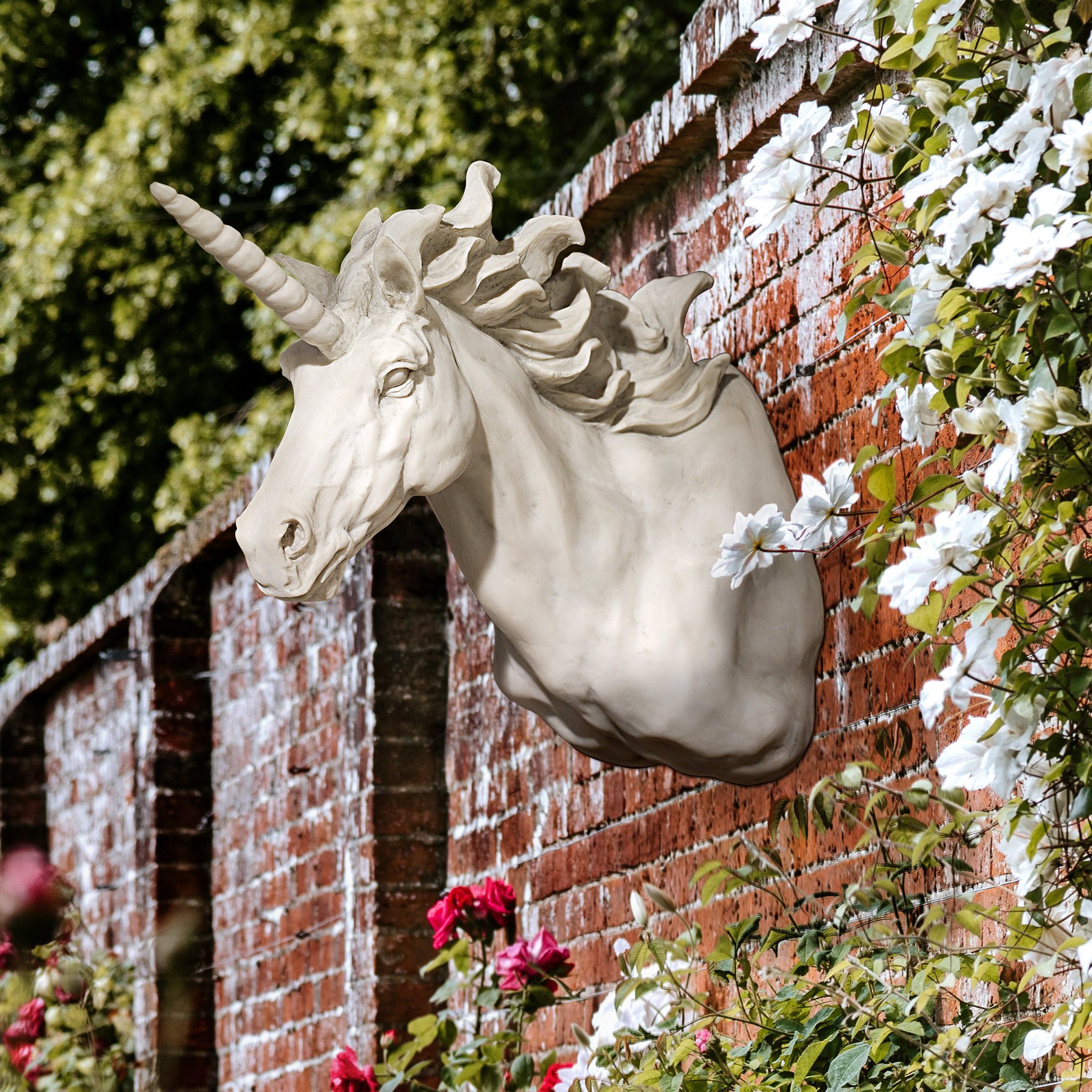 Design Toscano Alicorn Unicorn Trophy Wall Sculpture & Reviews ...