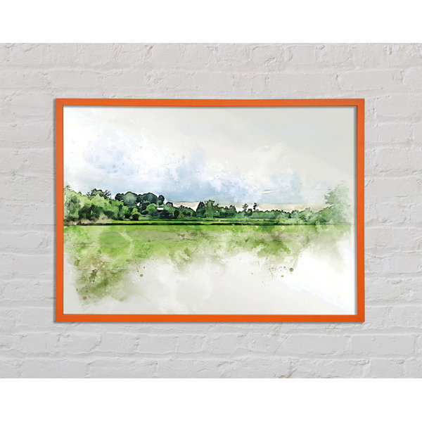 Ophelia & Co. The Green Countryside - Single Picture Frame Art Prints ...