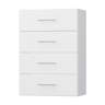 HOMEIBRO 4 Drawer Short Tower Closet Unit Closet System & Reviews | Wayfair