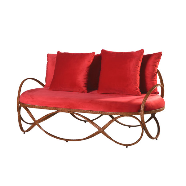 Monarca Goods Canapé à accoudoirs ronds 63 po Danny - Wayfair Canada