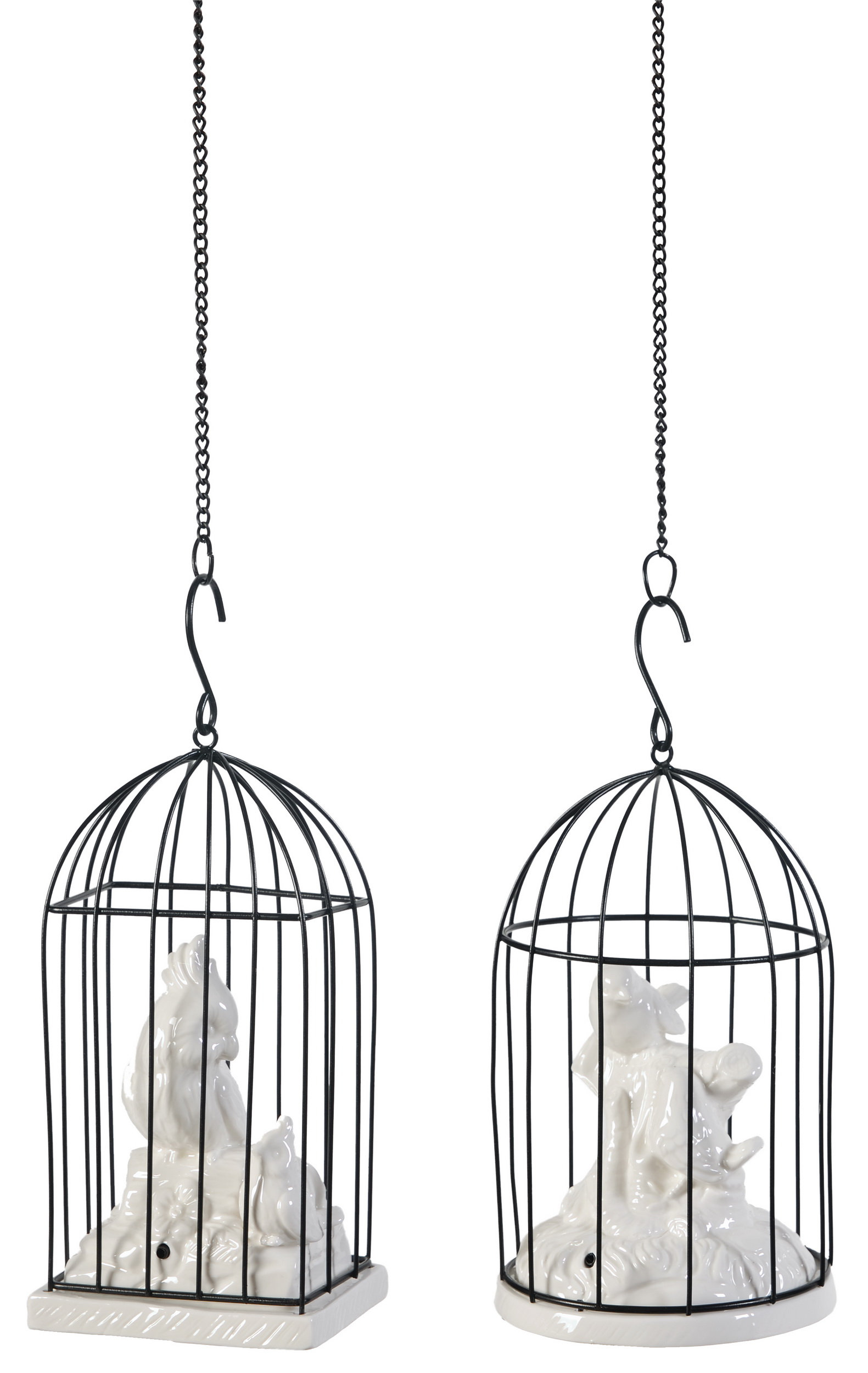 Ophelia & Co. 2 Piece Fordingbridge Hanging Decorative Bird Cage Set ...