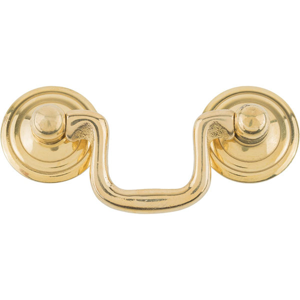 UNIQANTIQ HARDWARE SUPPLY Colonial Style Swan Neck Small Cast Brass ...