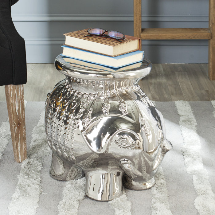 Dakota Fields Boston Ceramic Accent Stool & Reviews | Wayfair