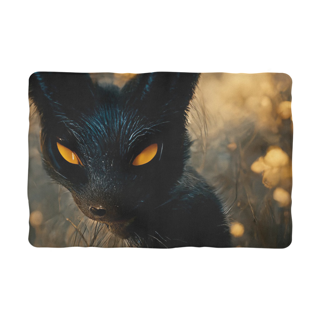 Tucker Murphy Pet™ Black And Orange Kitty Cat Sublimation Pet Blanket ...