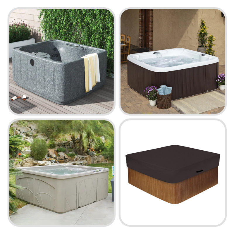 Covers & All Heavy Duty Hot Tub Jacuzzi Outdoor Gazebo Covers/ Cover ...