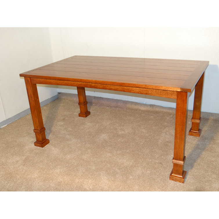 LeeHeritageFurniture Solid Wood Base Dining Table | Wayfair