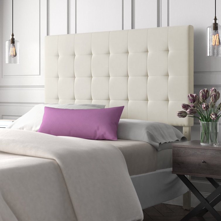 Wade Logan® Ashala Upholstered Panel Headboard & Reviews | Wayfair