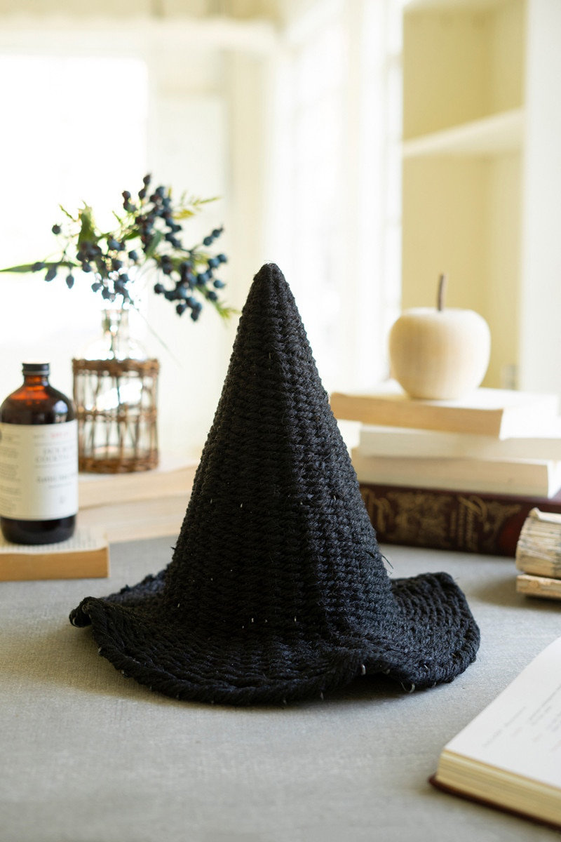 The Holiday Aisle® Wicker Witch Hat (Min 2) | Wayfair