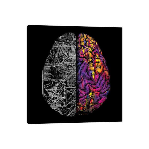 Happy Larry Ambiguity by Tobias Fonseca - Wrapped Canvas Art Prints ...