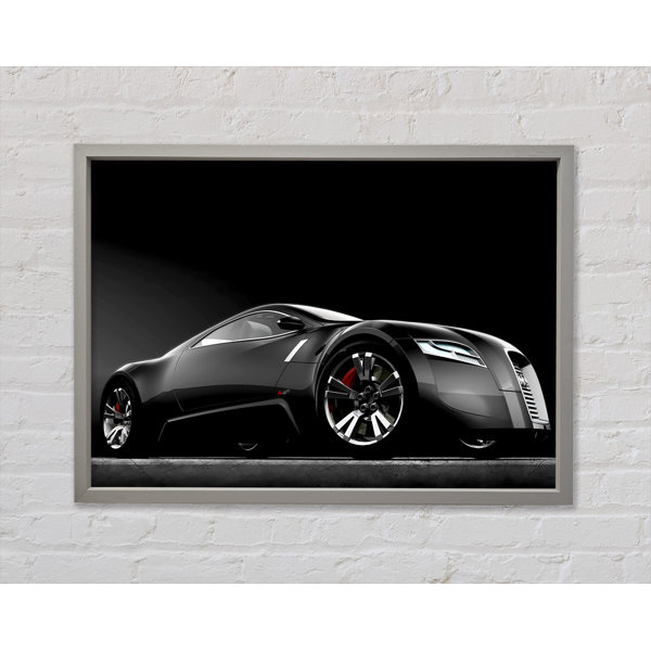 Bright Star Bugatti Concept Black - Single Picture Frame Print on ...