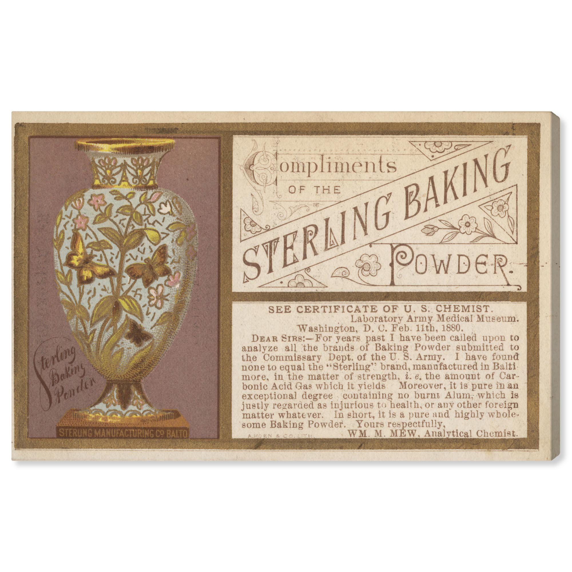 Art Remedy Retro Posters Canvas, Frame, Sterling Baking Powder | Wayfair