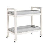 Barclay Butera Malibu Anacapa Metal Bar Cart | Perigold