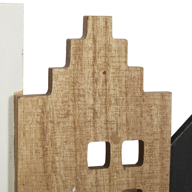 Sand & Stable Cayden Wall Mounted Coat Rack in Black/Brown & Reviews ...