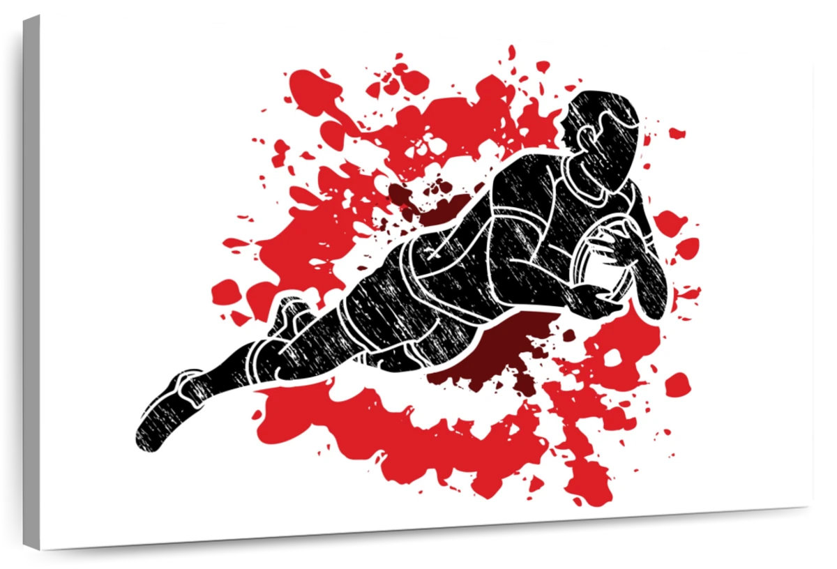 Ebern Designs Sireci Rugby Splash | Wayfair