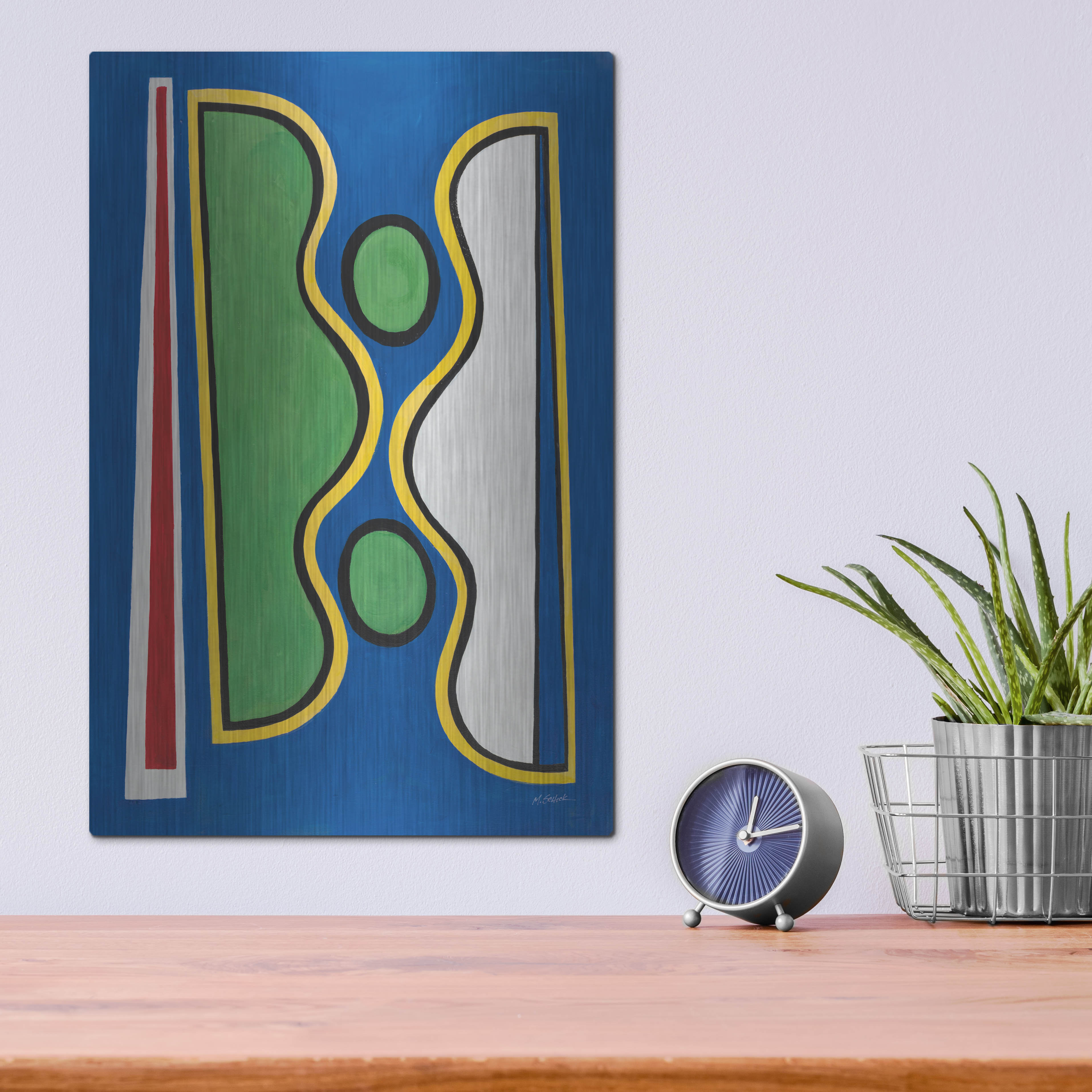Ivy Bronx 'Boogie' by Mike Schick Metal Wall Art | Wayfair